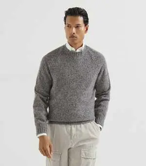 Brunello Cucinelli Virgin Wool-silk-cashmere Sweater
