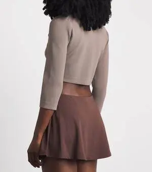 SKIMS Refined Knit Crop Cardigan