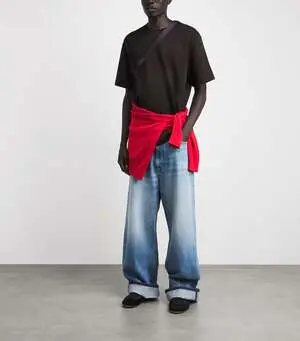 NN.07 Relaxed Logo Nat T-shirt