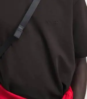 NN.07 Relaxed Logo Nat T-shirt