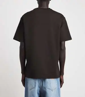 NN.07 Relaxed Logo Nat T-shirt