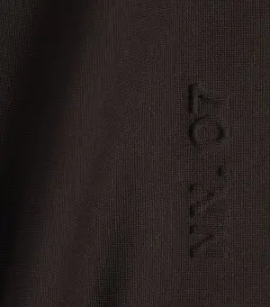 NN.07 Relaxed Logo Nat T-shirt