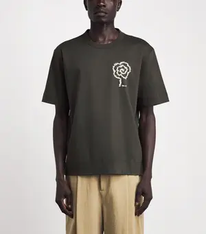 NN.07 Organic Cotton Embroidered Pedro T-shirt
