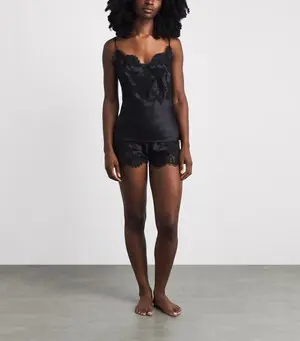 MARJOLAINE Silk Floral Tess Camisole