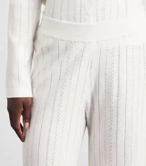 Eberjey Pointelle Knitted Trousers