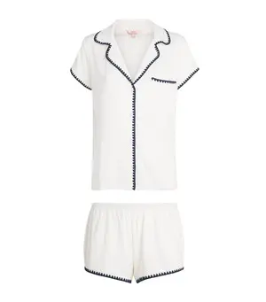 Eberjey Frida Short Pyjama Set - Ivory