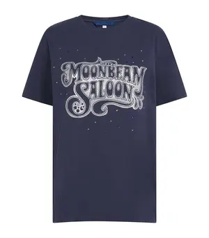 MOTHER Cotton The Rowdy T-shirt - Navy