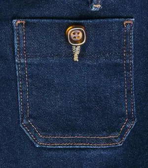 MOTHER Patch Pocket The Doozy High-rise Flared Jeans