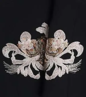 Cinq À Sept Beaded Border Isby Blazer