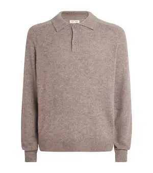 SAMSØE SAMSØE Yak Safrans Polo Sweater - Brown