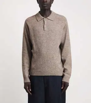 SAMSØE SAMSØE Yak Safrans Polo Sweater