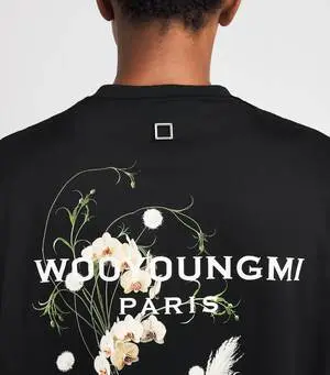 WOOYOUNGMI Cotton Graphic Print T-shirt