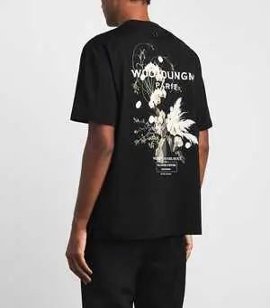 WOOYOUNGMI Cotton Graphic Print T-shirt