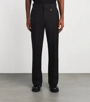WOOYOUNGMI Wool Straight Trousers