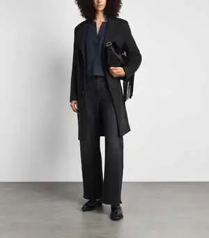FRAME Denim The Off Duty Popover Blouse