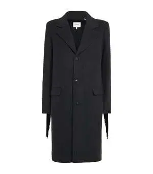 FRAME Wool-blend The Rodeo Coat - Black