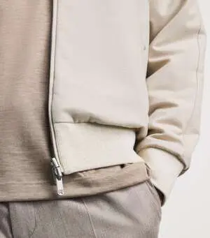 Marco Pescarolo Cashmere-blend Reversible Bomber Jacket