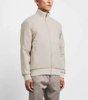 Marco Pescarolo Cashmere-blend Reversible Bomber Jacket