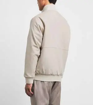 Marco Pescarolo Cashmere-blend Reversible Bomber Jacket