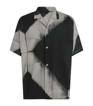 Issey Miyake Itajime Print Shirt - Black
