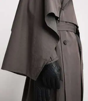 Issey Miyake Overlap Trench Coat
