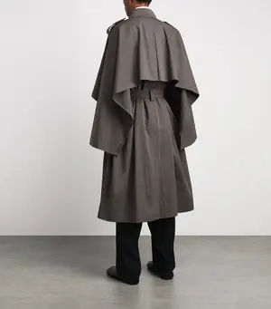 Issey Miyake Overlap Trench Coat