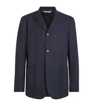 FIORONI CASHMERE Virgin Wool Unstructured Blazer
