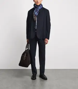 FIORONI CASHMERE Virgin Wool Straight Chinos