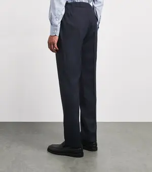 FIORONI CASHMERE Virgin Wool Straight Chinos