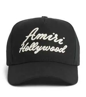 Amiri Canvas Hollywood Baseball Cap - Black