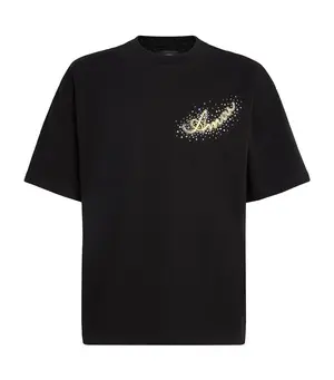 Amiri Cotton Eagle T-shirt - Black