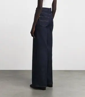 Agnona Cotton-cashmere Straight Jeans