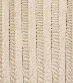 Agnona Plissé Midi Skirt