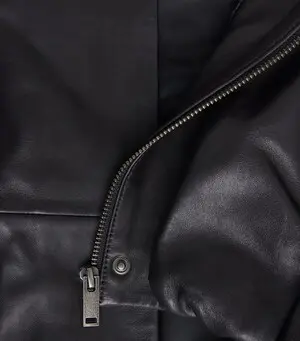 Almada Label Leather Mija Bomber Jacket