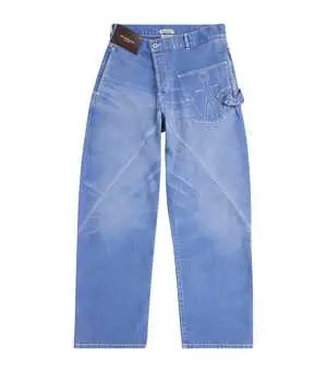 JW Anderson Twisted Workwear Jeans - Blue