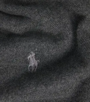 Polo Ralph Lauren Wool Polo Pony Sweater - Black