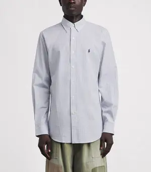 Polo Ralph Lauren Stretch-cotton Custom-fit Check Shirt