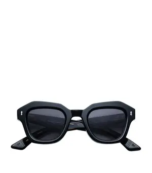 JACQUES MARIE MAGE Acetate Eichler Sunglasses - Black
