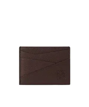 Loewe Puzzle Plain Cardholder In Supple Grained Calfskin