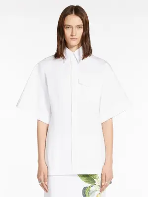 Sportmax Short-sleeved Buttoned Shirt