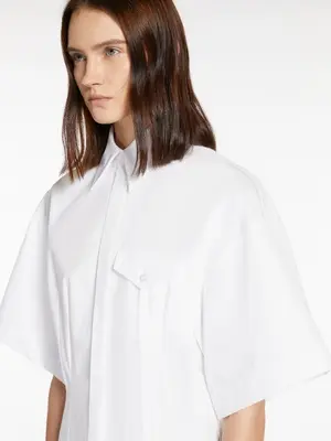 Sportmax Short-sleeved Buttoned Shirt