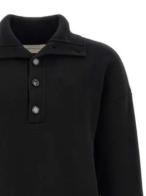 AMI Paris De Cœur' Patch Sweater