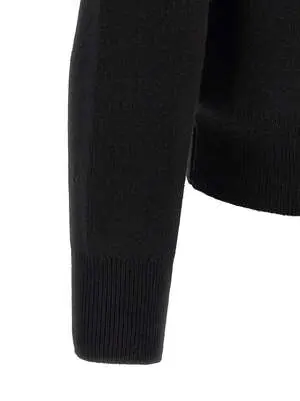 AMI Paris De Cœur' Patch Sweater