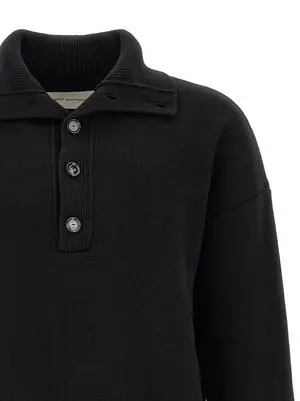 AMI Paris De Cœur Patch Sweater