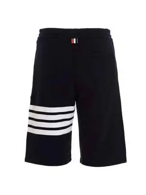 Thom Browne 4-bar Bermuda Shorts - Blue