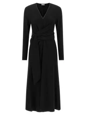 Brunello Cucinelli Shiny Collar' Dress