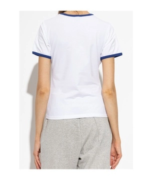 Casablanca Contrast Trim Graphic T-shirt