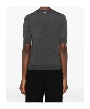 Herno Short-sleeve Crew-neck Sweater