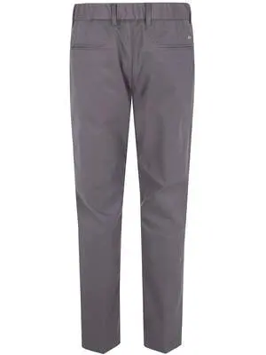 Herno Drawstring Trousers With Gathered Waist Detail - Gray