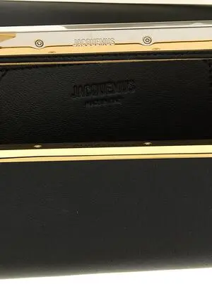Jacquemus La Pochette Salon Clutch - Black